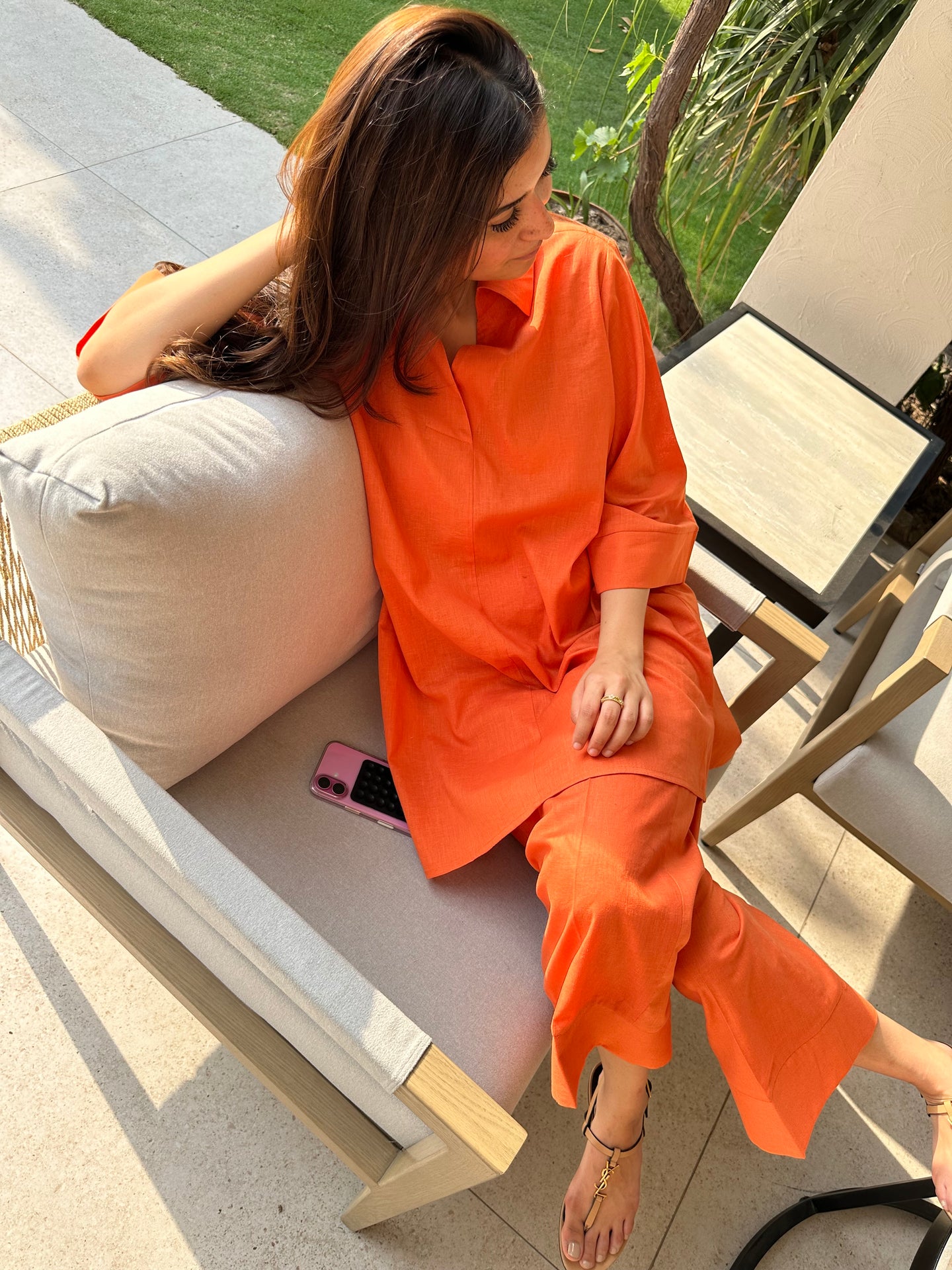 Orange Toby Set – sak