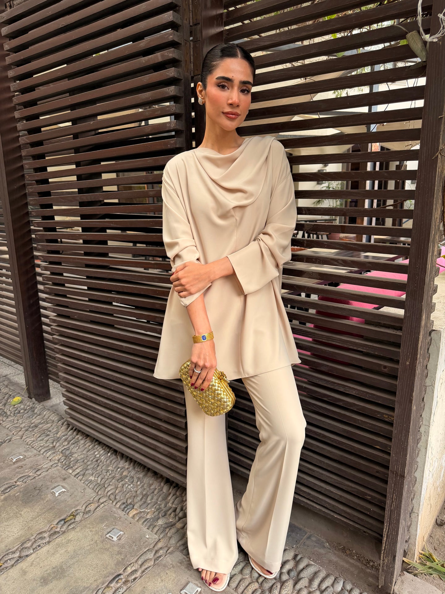 Beige Audrey Set – sak